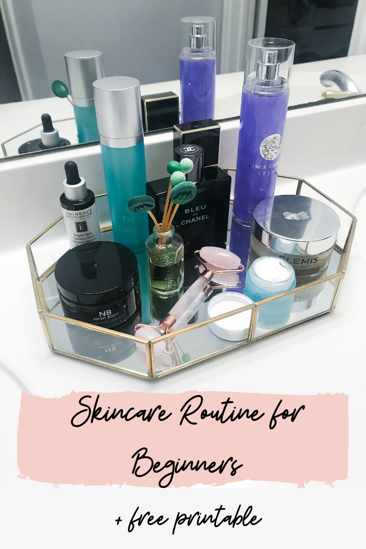Skincare Routine for Beginners + Free Download - Beauty and the Bustle